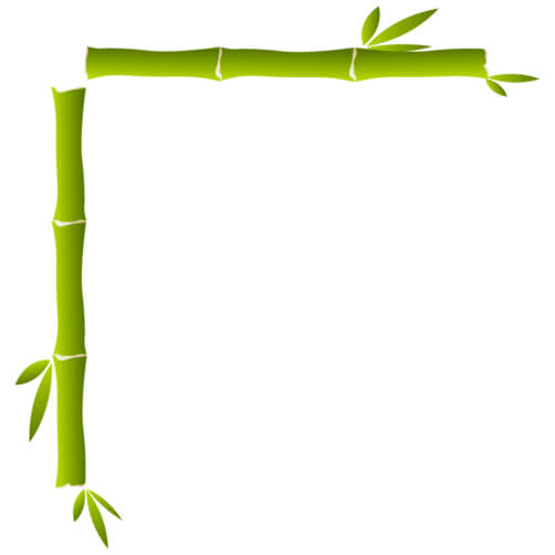 Download Stylized Bamboo Corner Frame Borders & Corners Online ...