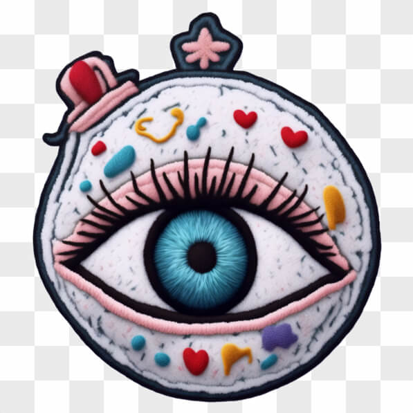 Download Stylized Eye Art with Decorative Elements Cartoons Online ...