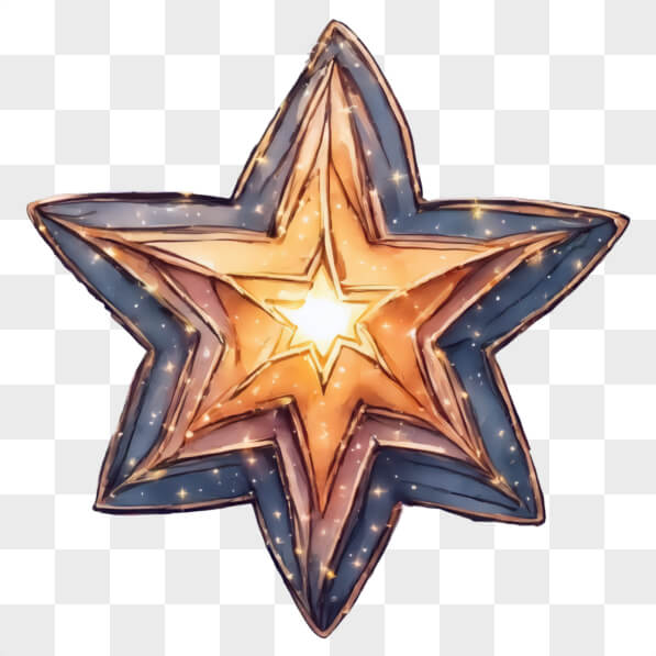 Descarga Diseño de estrella colorida intrincada Cartoons En Línea ...
