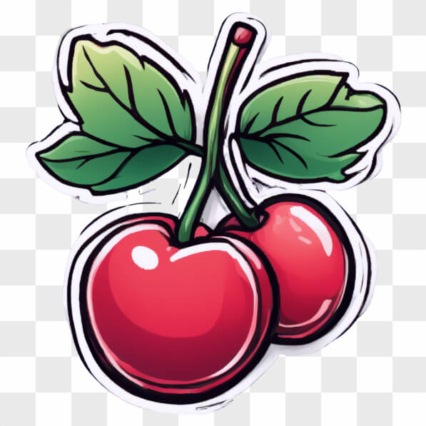Download Stylized Illustration of Cherries Cartoons Online - Creative ...