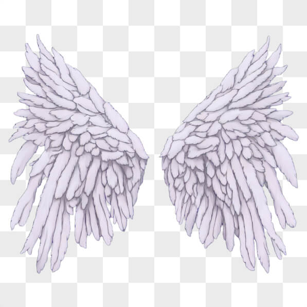 Descarga Ilustración Detallada de Alas de Ángel Cartoons En Línea ...