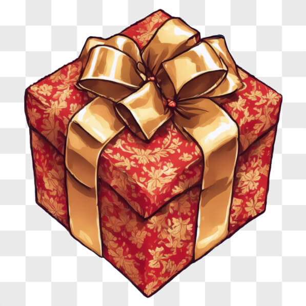 Download Festively Wrapped Gift Box Cartoons Online - Creative Fabrica