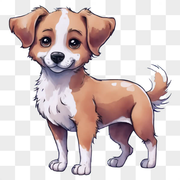Download Cute Cartoon Dog Cartoons Online - Creative Fabrica