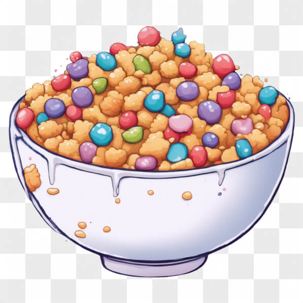 Download Colorful Candy Bowl Cartoons Online - Creative Fabrica