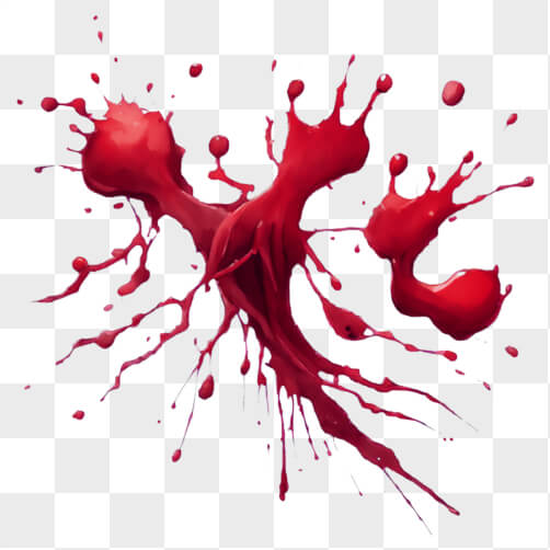 Download Red Paint Splatter Cartoons Online - Creative Fabrica