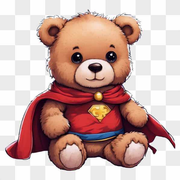 Download Superhero Teddy Bear Cartoons Online - Creative Fabrica