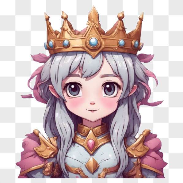 Download Animated Young Queen Character Cartoons Online - Creative Fabrica