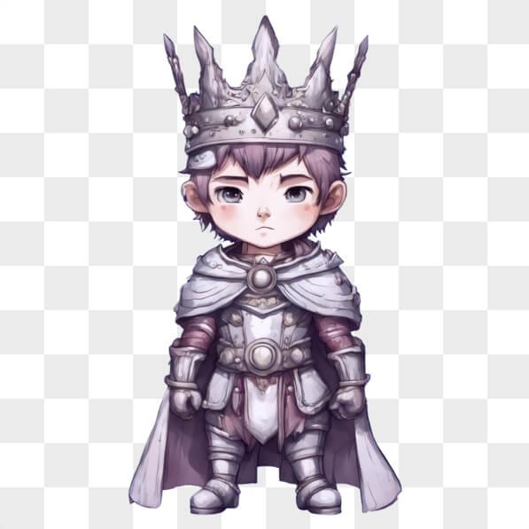 Download Stylized Young King Character Cartoons Online - Creative Fabrica