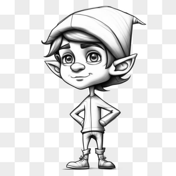Download Stylized Elf Character Design Sketches Online - Creative Fabrica
