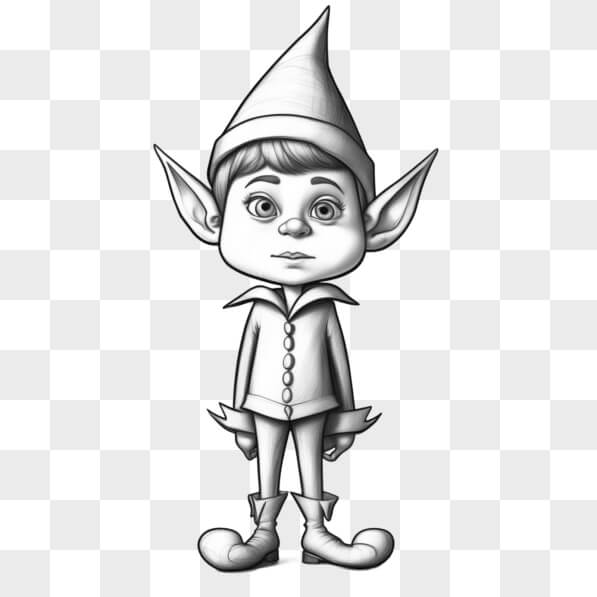 Download Cartoon Elf Character Sketches Online - Creative Fabrica