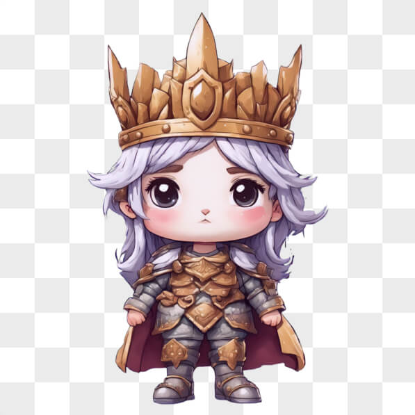 Download Chibi King Character Cartoons Online - Creative Fabrica
