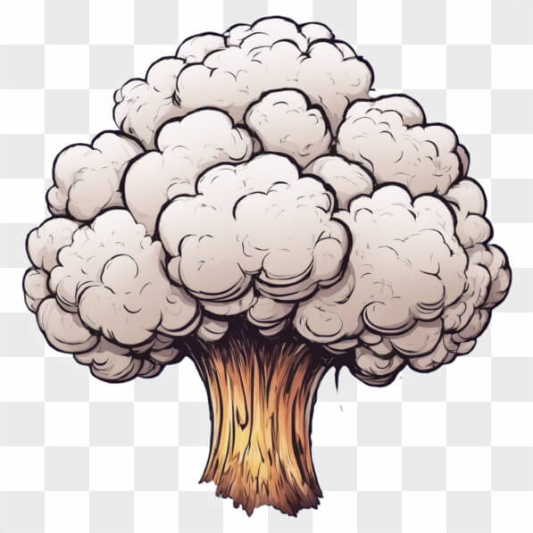 Download Mushroom Cloud Illustration Cartoons Online - Creative Fabrica