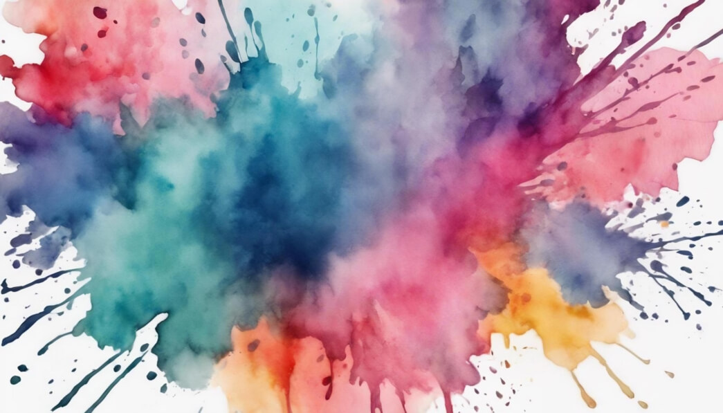 Download Colorful Watercolor Splash Backgrounds Online - Creative Fabrica