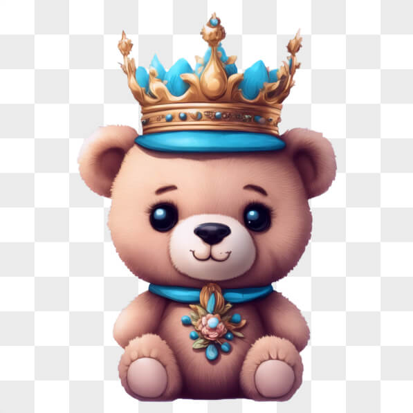 Descarga Oso Real con Corona y Colgante Cartoons En Línea - Creative ...