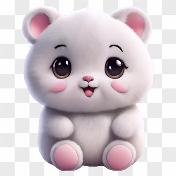 Baixe Personagem de Urso Branco de Desenho Animado Fofo Cartoons ...