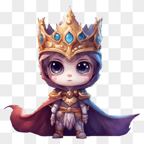 Baixe Personagem Rei Animado Encantador Cartoons - Creative Fabrica