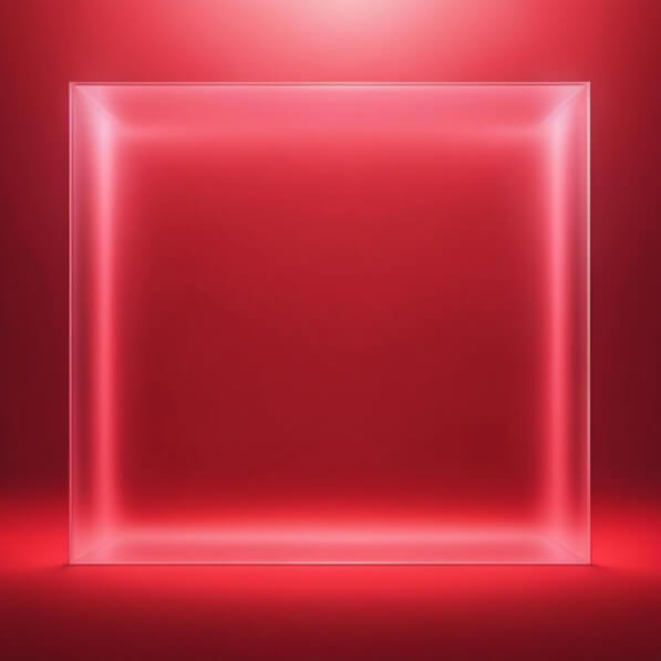 Download Glowing Transparent Square on Red Background Backgrounds ...