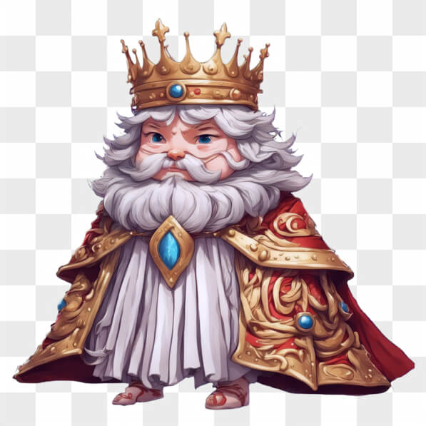 Download Whimsical King Character Cartoons Online - Creative Fabrica