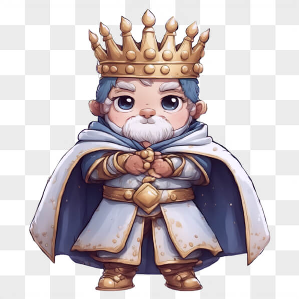 Download Cute Cartoon King Character Cartoons Online - Creative Fabrica