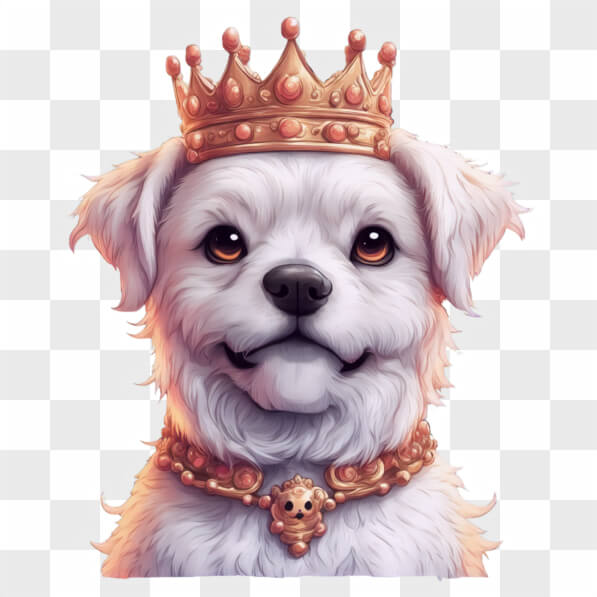Download Regal Dog Portrait Cartoons Online - Creative Fabrica