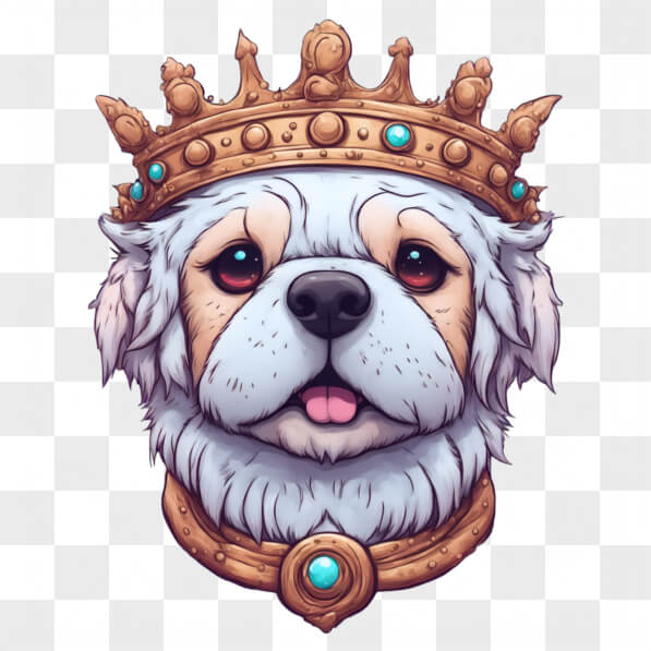 Download Regal Dog Illustration Cartoons Online - Creative Fabrica