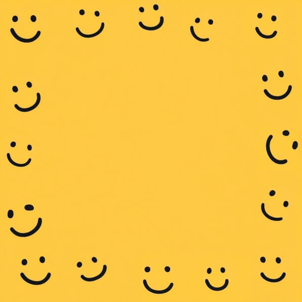 Descarga Caritas sonrientes en fondo amarillo Fondos En Línea ...