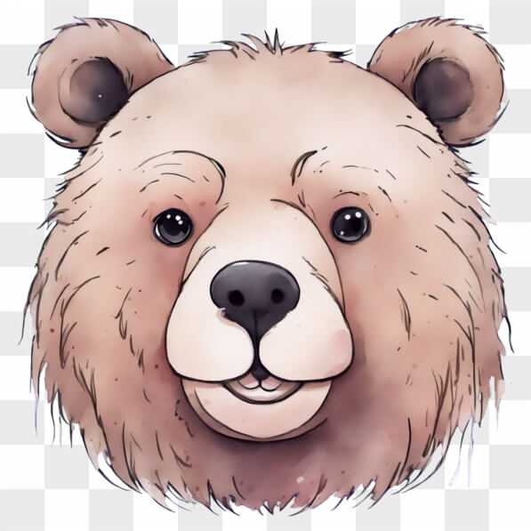 Download Cute Cartoon Bear Illustration Cartoons Online - Creative Fabrica