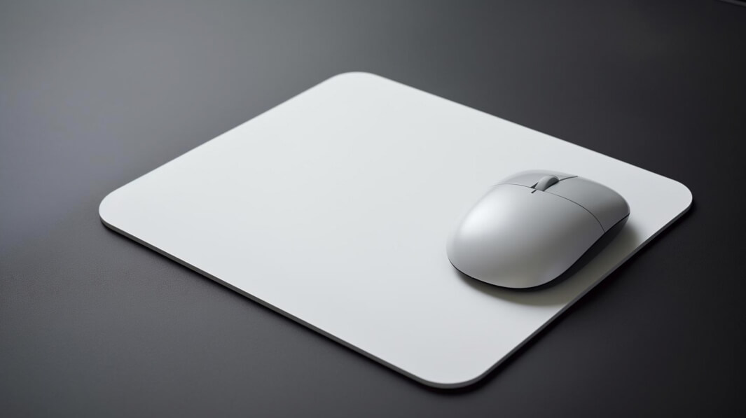 Download Modern Computer Mouse on White Mouse Pad Mockups Online ...
