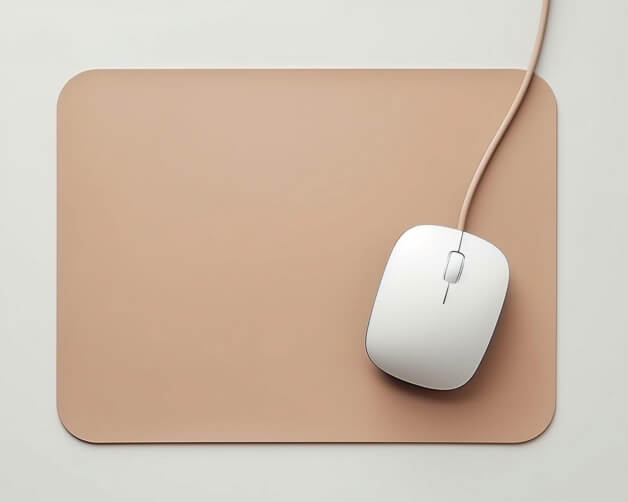 Download Minimalistic Workspace with Mouse and Mouse Pad Mockups Online ...