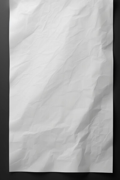 Scarica Carta bianca accartocciata su sfondo scuro Mockups Online ...