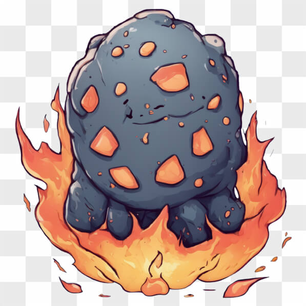 Download Cartoon Lava Monster Cartoons Online - Creative Fabrica