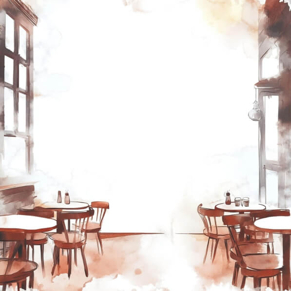 Download Cozy Café Scene with Wooden Furniture Backgrounds Online ...