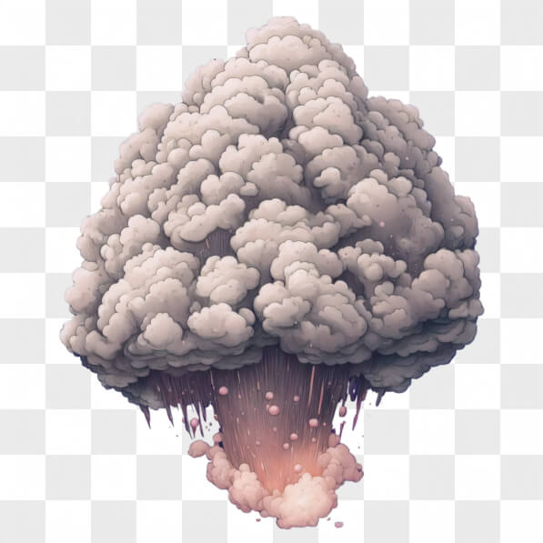 Download Mushroom Cloud Illustration Cartoons Online - Creative Fabrica