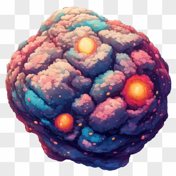 Download Stylized Nebula in Outer Space Cartoons Online - Creative Fabrica