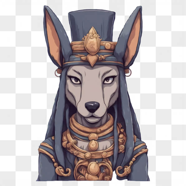 Download Stylized Representation of Anubis Cartoons Online - Creative ...