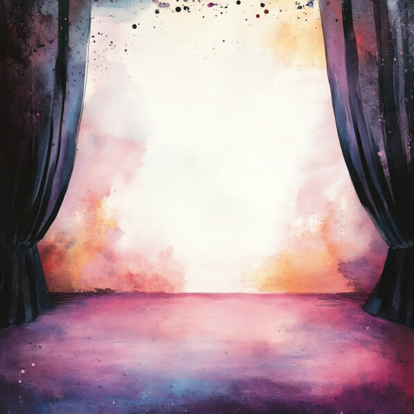 Download Abstract Stage with Watercolor Background Backgrounds Online ...