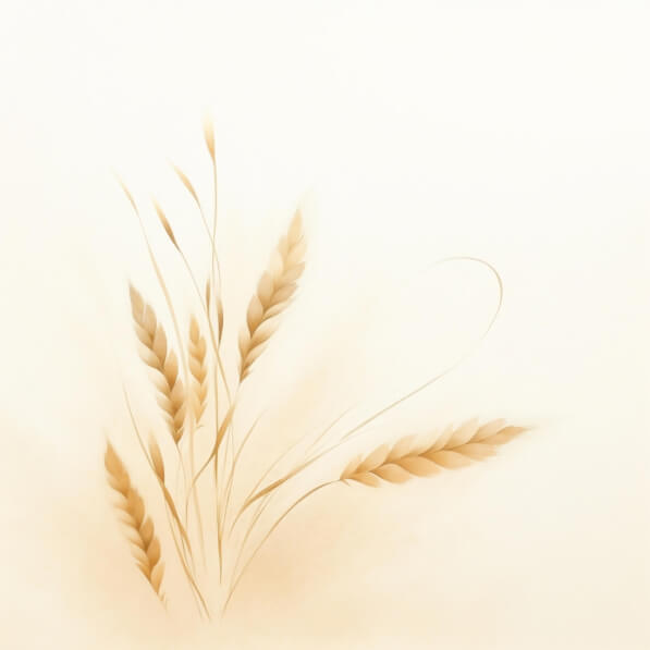 Scarica Spighe di grano stilizzate su sfondo chiaro Sfondi Online ...