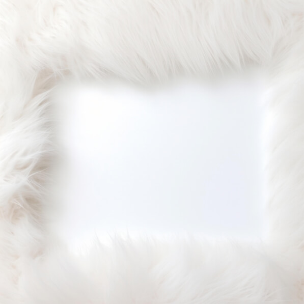 Download Fluffy White Fur Frame Backgrounds Online - Creative Fabrica