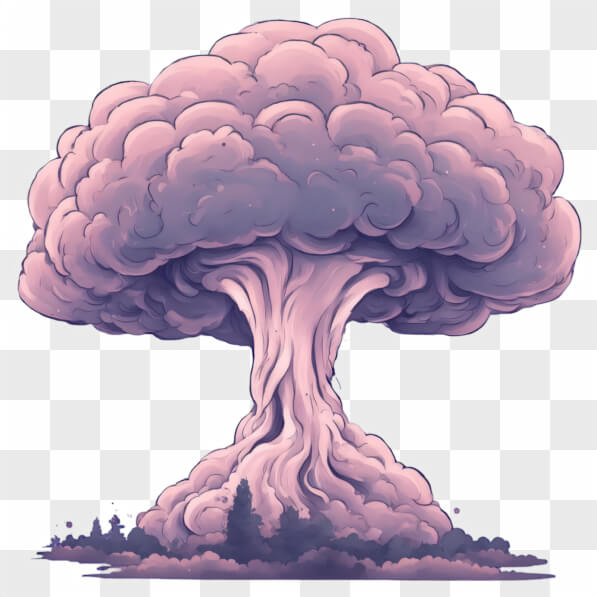 Download Stylized Mushroom Cloud Illustration Cartoons Online ...