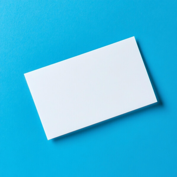 Download Blank White Card on Blue Background Mockups Online - Creative ...