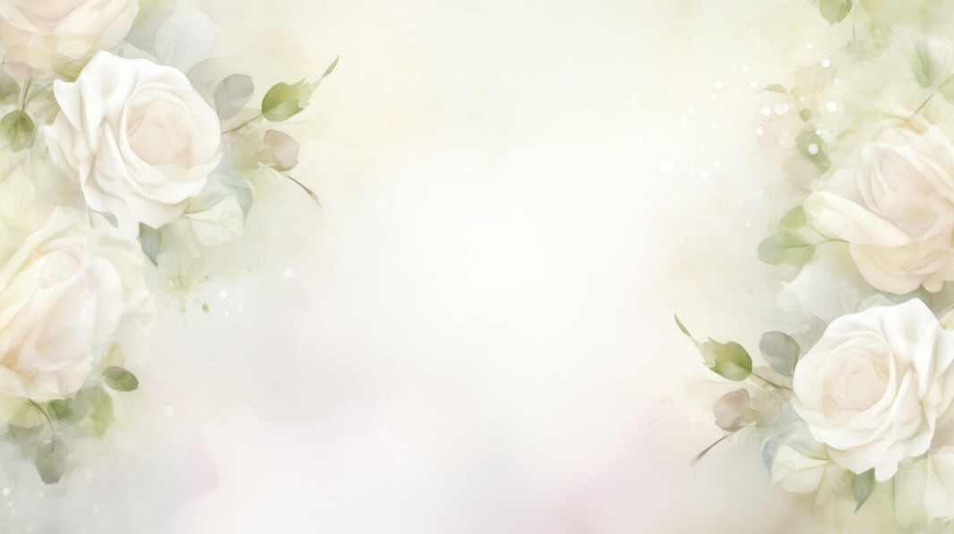 Download Delicate Floral Background with White Roses Backgrounds Online ...