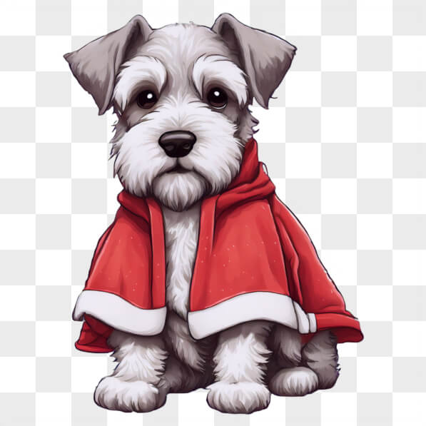 Descarga Perro adorable con una capa roja Cartoons En Línea - Creative ...