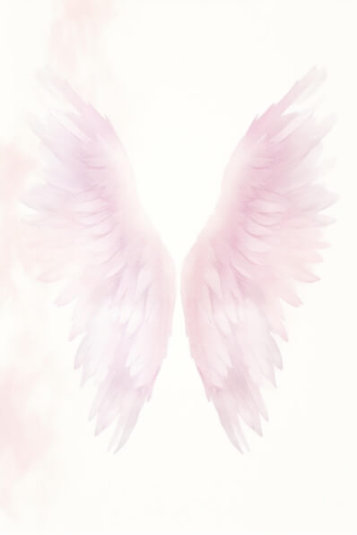 Download Ethereal Pink Angel Wings Backgrounds Online - Creative Fabrica