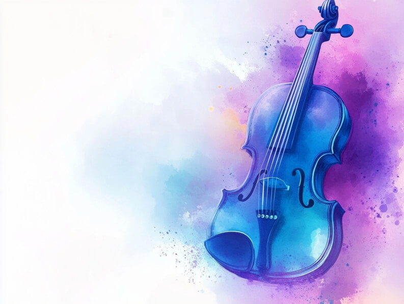 Download Artistic Violin Illustration Backgrounds Online - Creative Fabrica