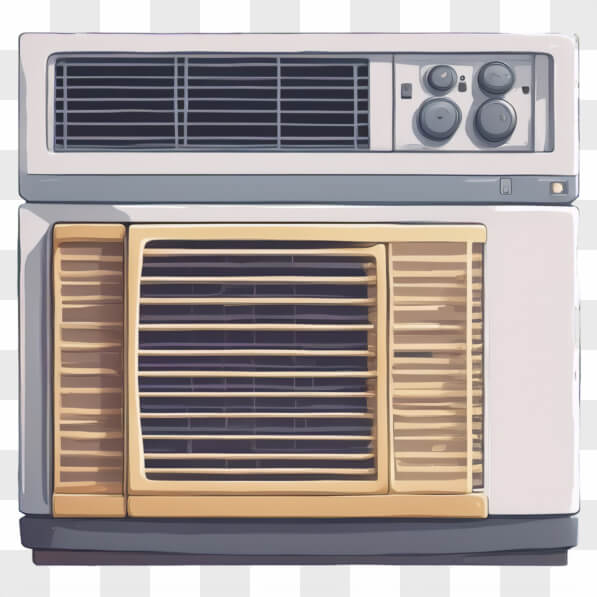 Download Vintage Air Conditioning Unit Cartoons Online - Creative Fabrica