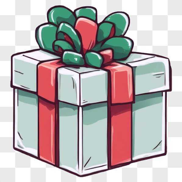 Download Festively Wrapped Gift Box Cartoons Online - Creative Fabrica