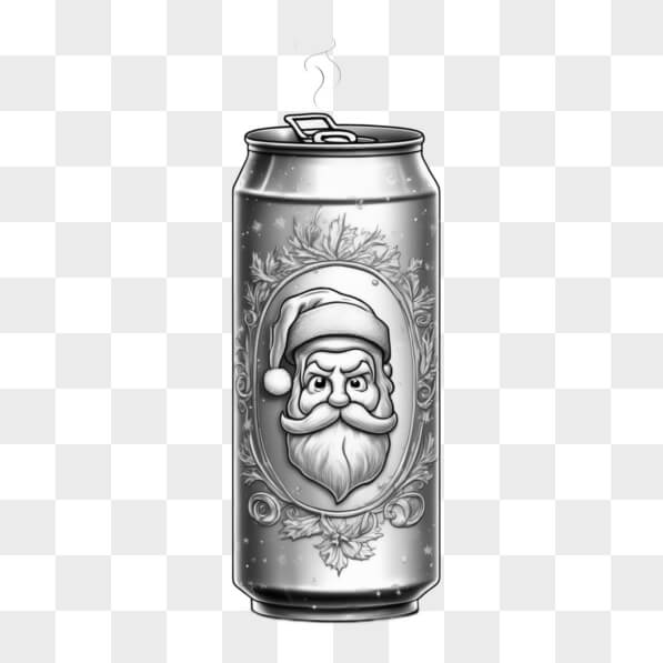 Descarga Lata de refresco de Santa Claus Bocetos En Línea - Creative ...