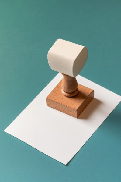 Download Rubber Stamp on White Paper Mockups Online - Creative Fabrica