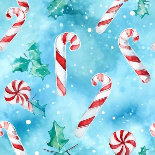 Download Holiday Candy Canes and Peppermint Swirls Patterns Online ...