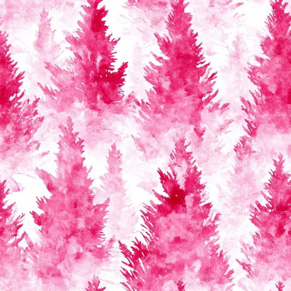 Descarga Árboles en acuarela rosa Patrones En Línea - Creative Fabrica
